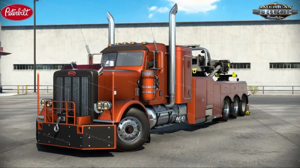 Peterbilt 388 Wrecker Truck v1.6 (1.57.x) - atsmod.net