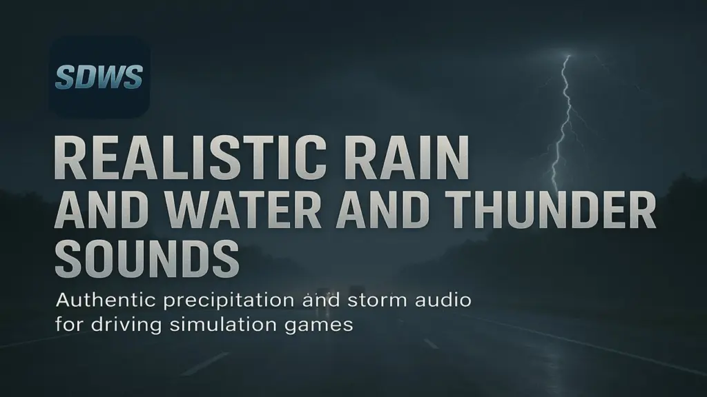 Realistic Rain And Water And Thunder Sounds V9.3 - atsmod.net