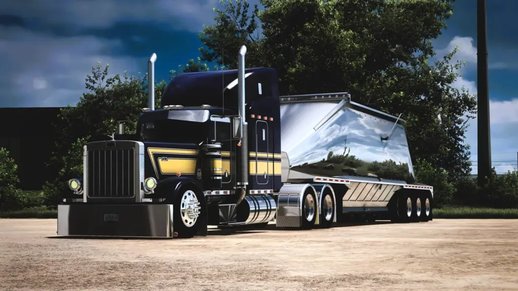 Beall Bullet Belly Dumps Trailer v2 1.59 - atsmod.net