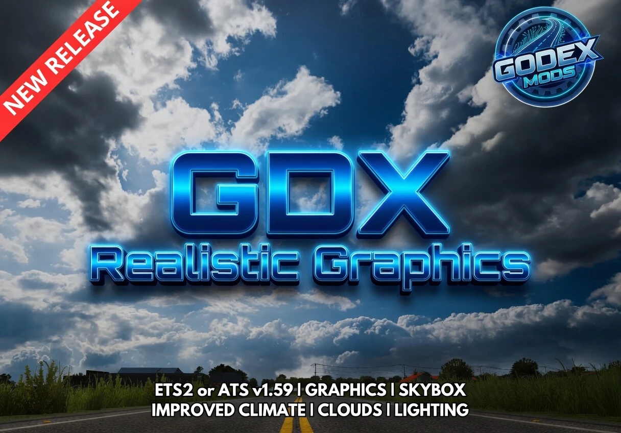 GDX Realistic Graphics v2.0 (1.59.x) - atsmod.net