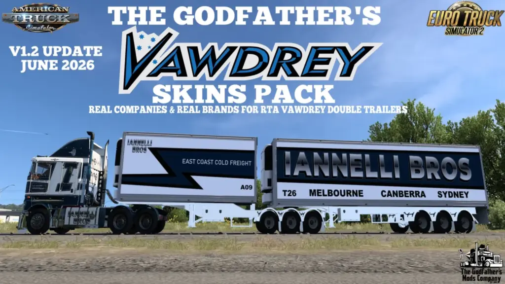 The Godfather's Vawdrey Trailer Skins Pack v1.2 - atsmod.net